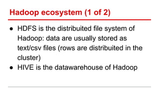 Collecting and analyzing sensor data with hadoop or other no sql databases | PPT