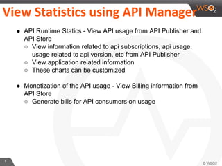 Collecting and Analyzing API Statistics | PDF