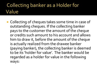 Collecting and paying banker | PPTX