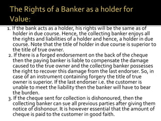 Collecting and paying banker | PPTX