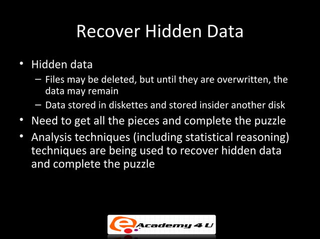 Collecting and preserving digital evidence | PPT