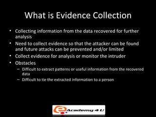 Collecting and preserving digital evidence | PPT