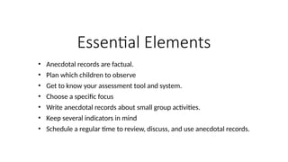 Collecting and Using Anecdotal Records from observations.pptx