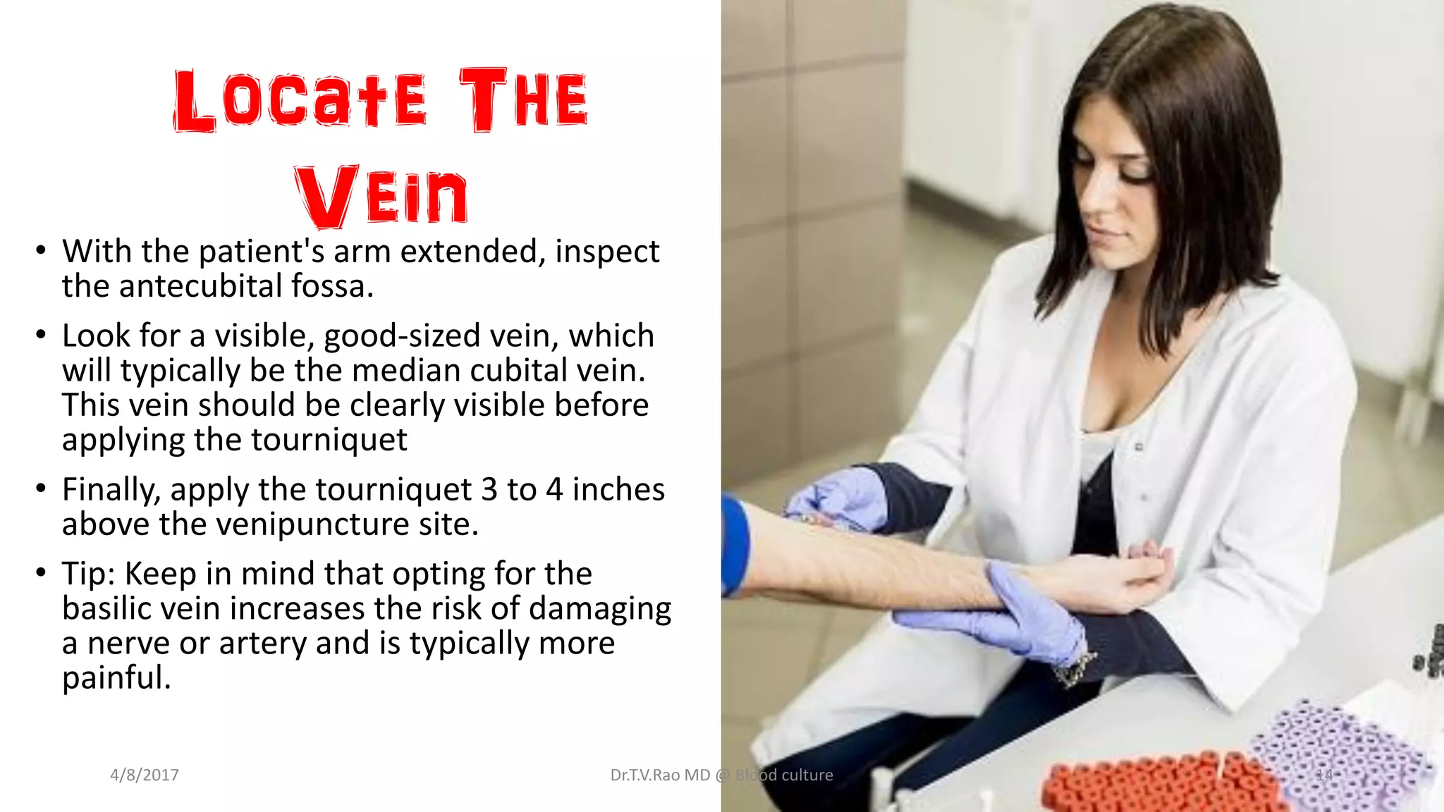 COLLECTING BLOOD FOR CULTURING principles and practice | PDF