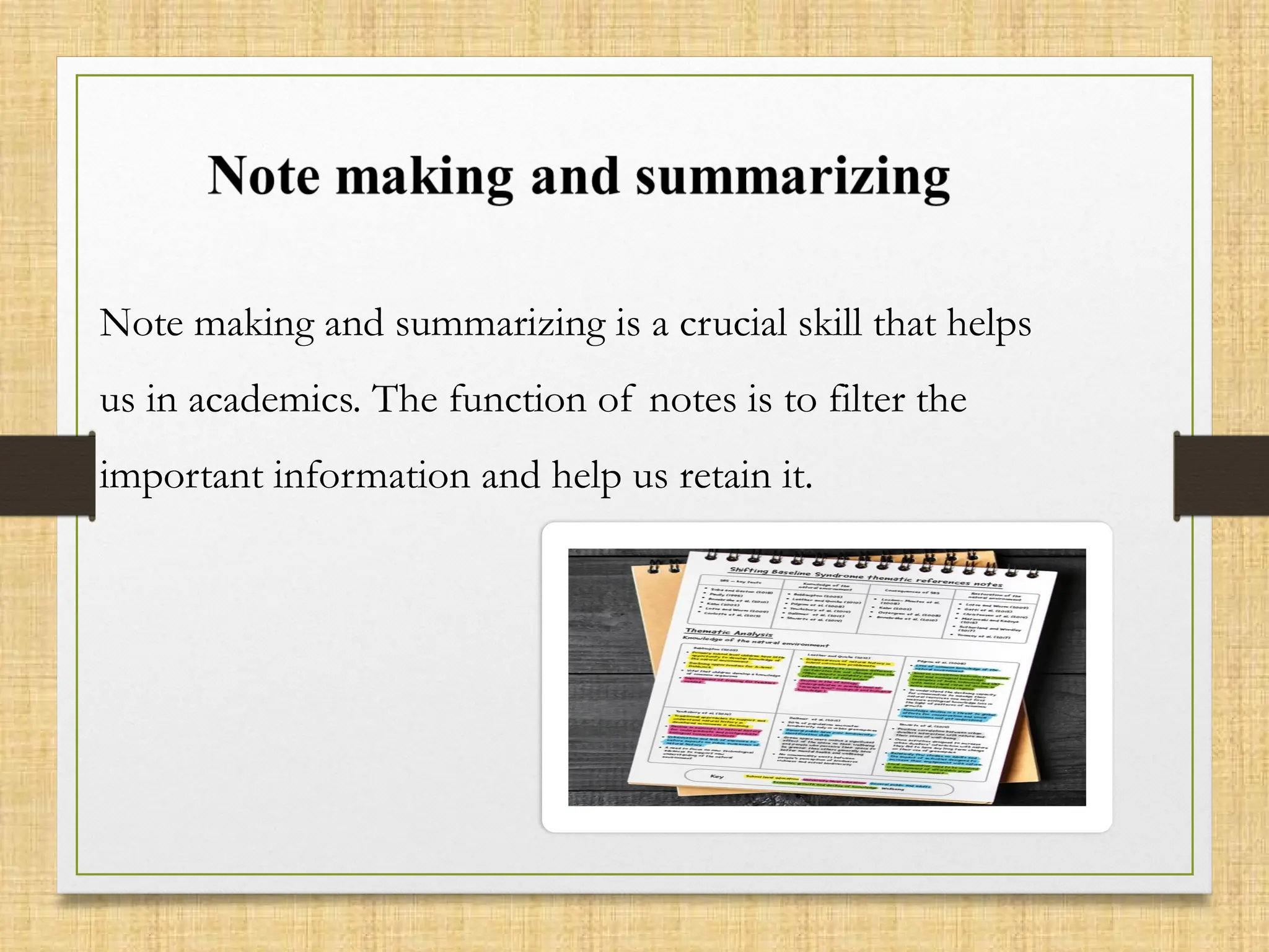 collecting information and Presentation. | PPTX