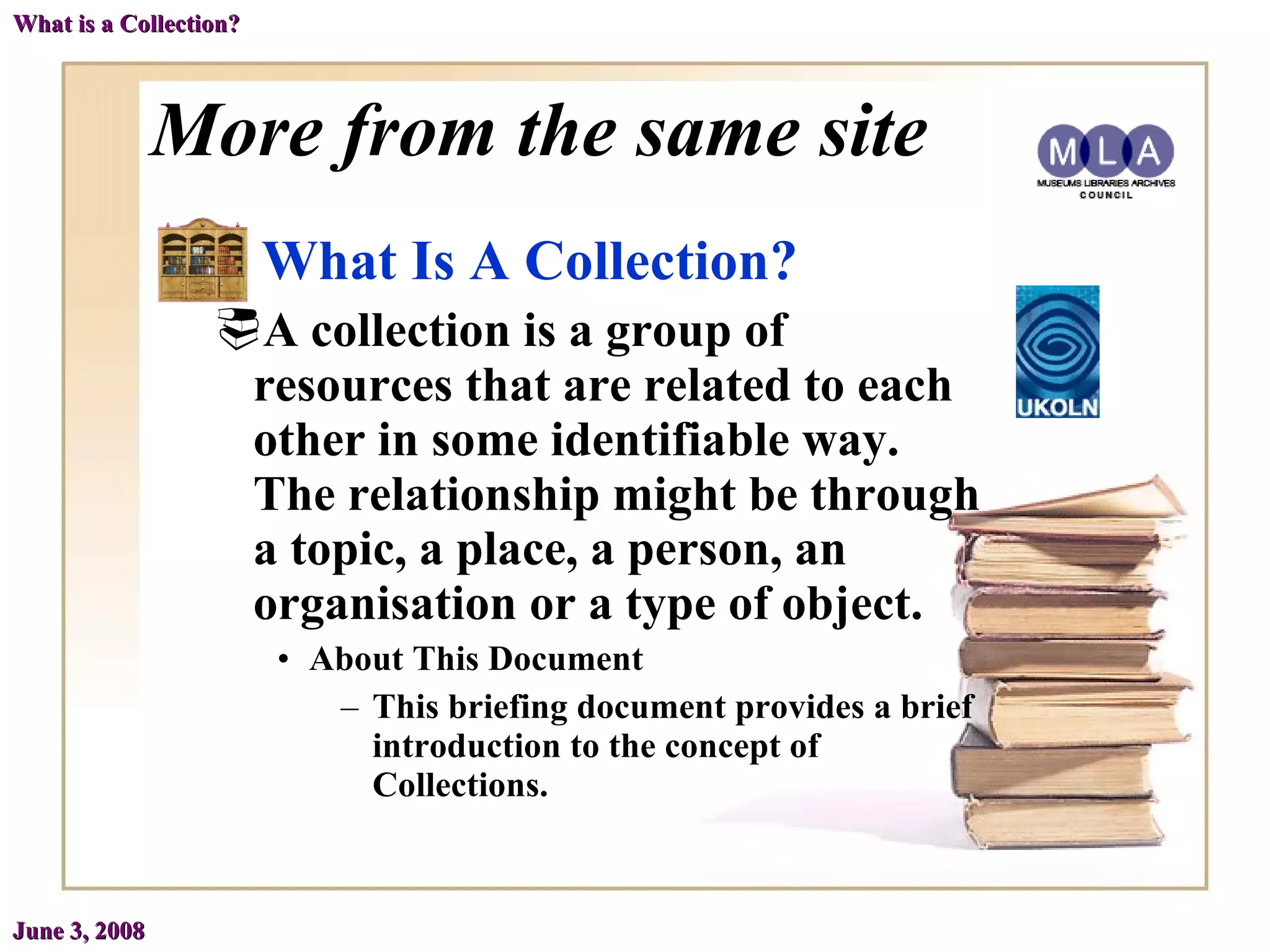 What is a Library Collection? | PPT