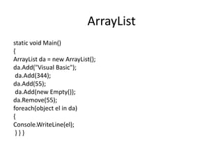 Collection | PPTX | Programming Languages | Computing