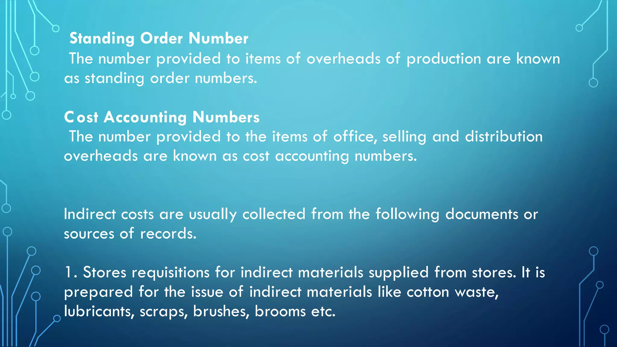 Overhead cost control | PPT | Free Download