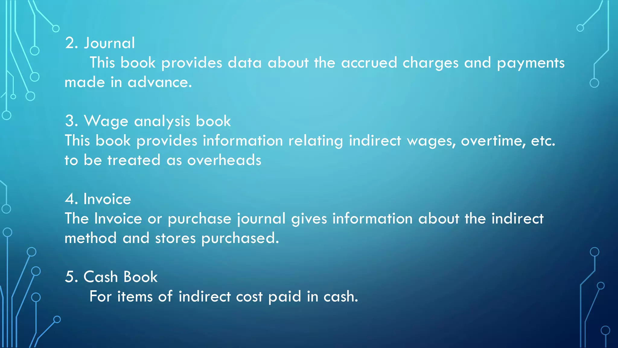 Overhead cost control | PPT | Free Download