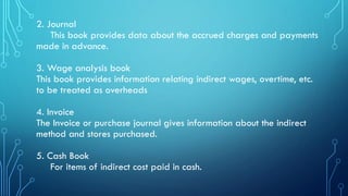 Overhead cost control | PPT | Free Download