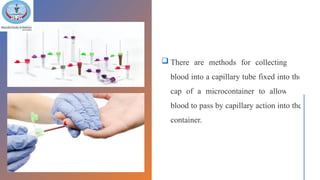 An overview on collection and handling of blood | PPTX