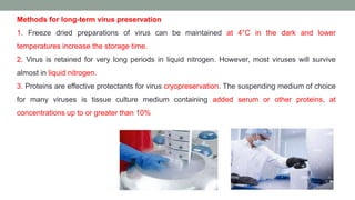 collection and preservation of virus.pptx