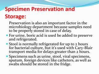 Collection and Processing of Microbiological Specimen Slides.pptx