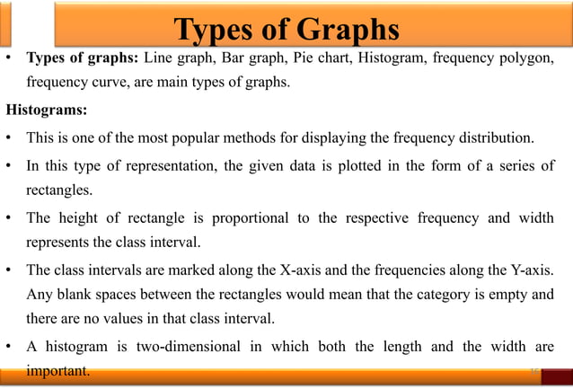 Tabular And Graphical Representation Of Data Pptx Technology And Computing