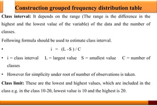 Tabular and Graphical Representation of Data | PPTX