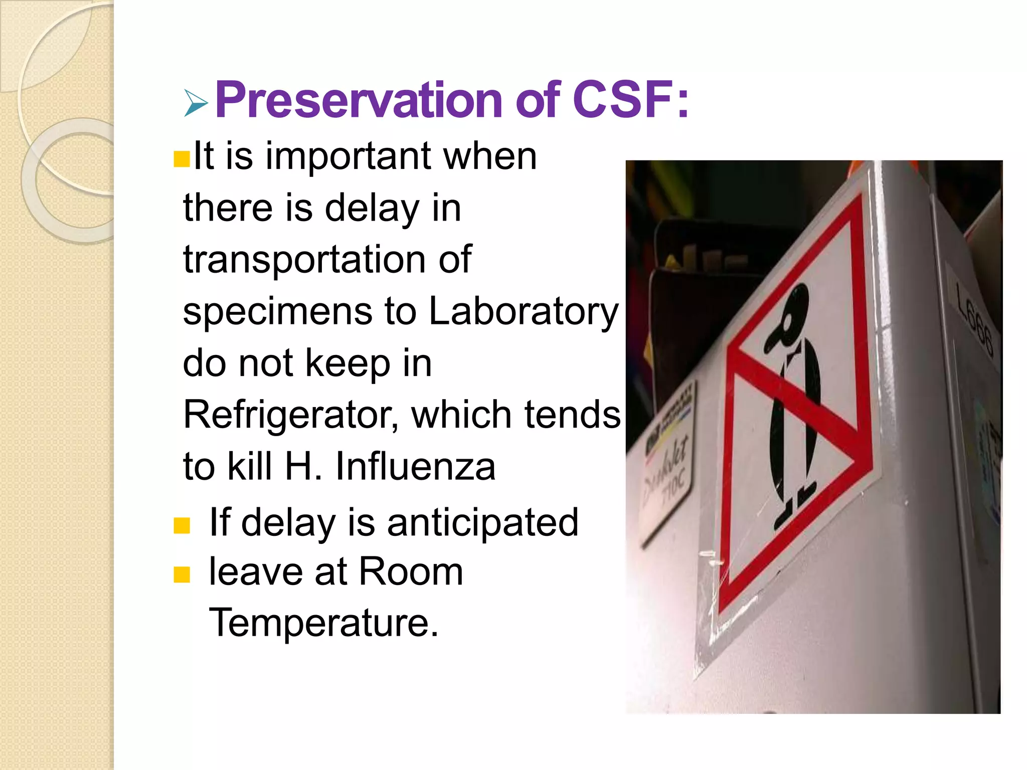 specimen collection and transport | PPTX