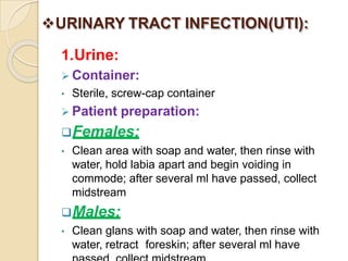 specimen collection and transport | PPTX