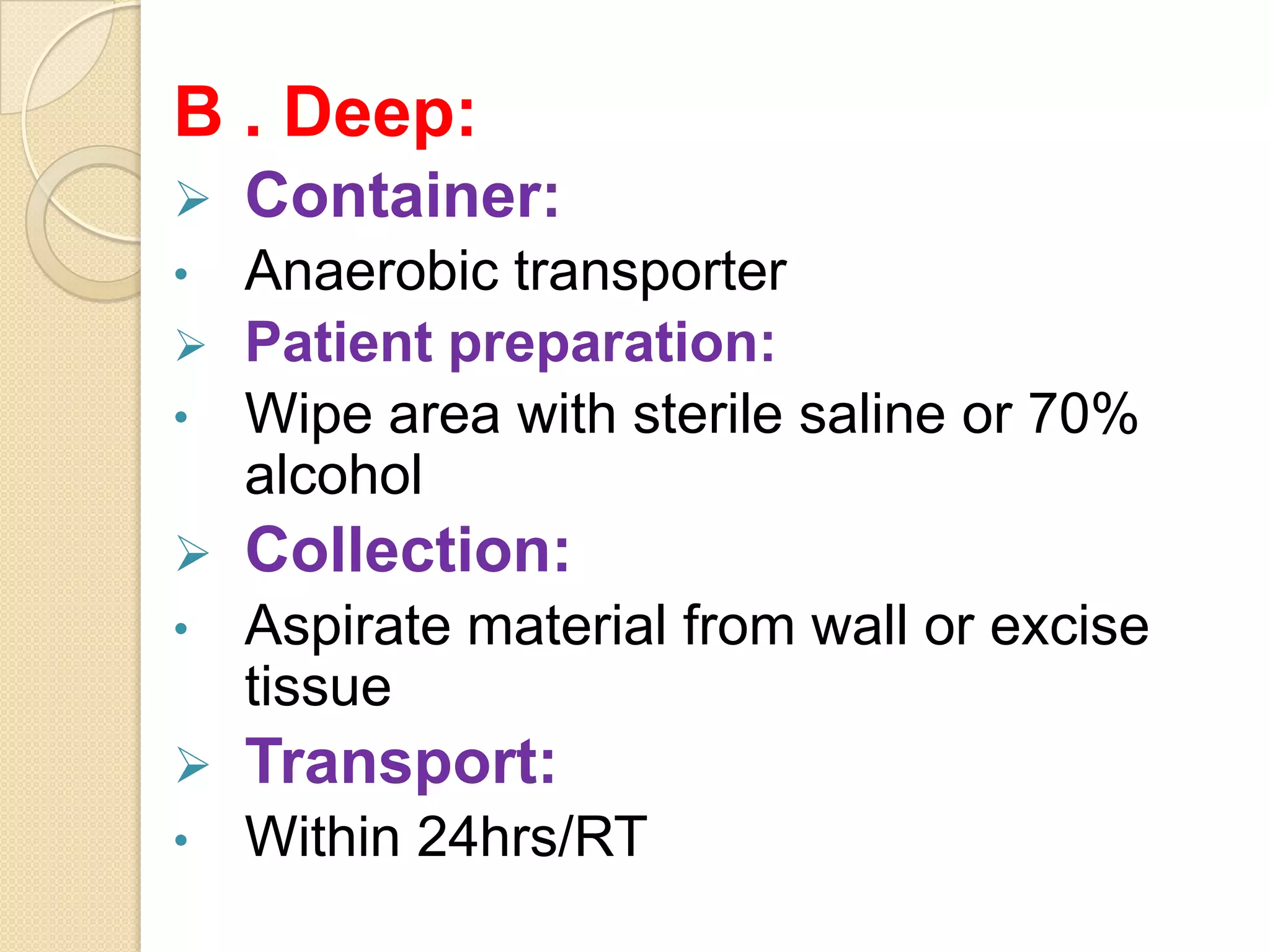 Collection and transport | PPTX