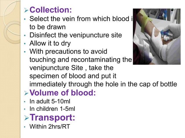 Collection and transport | PPTX | Infectious Diseases | Diseases and ...