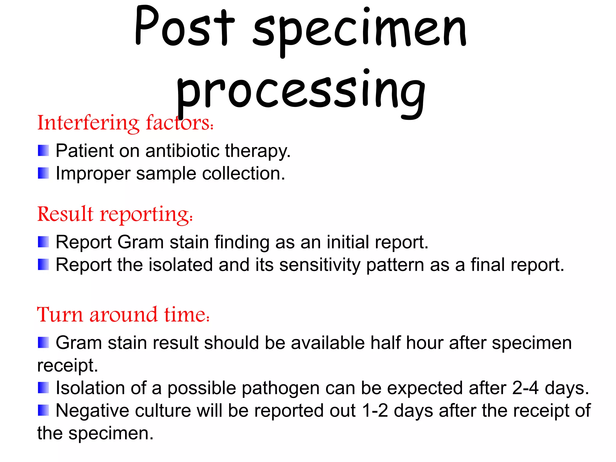 Collection and transport of ear discharges | PPTX