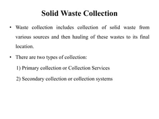 Collection and transport of Solid Waste (Part I)-SWM.pptx