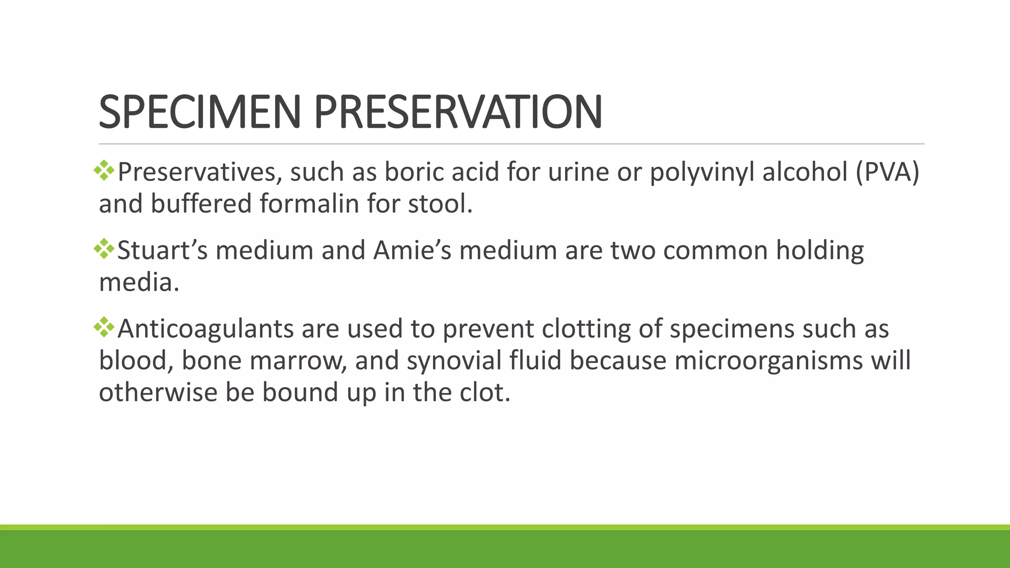 COLLECTION AND TRANSPORT OF SPECIMEN LATEST.pptx