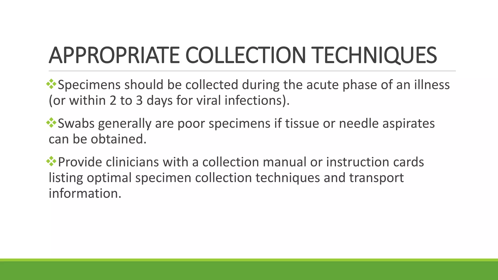 COLLECTION AND TRANSPORT OF SPECIMEN LATEST.pptx