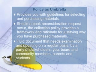 Collection Building In The School Library Media Center | PPT | Education