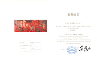 Collection Certificate | PDF