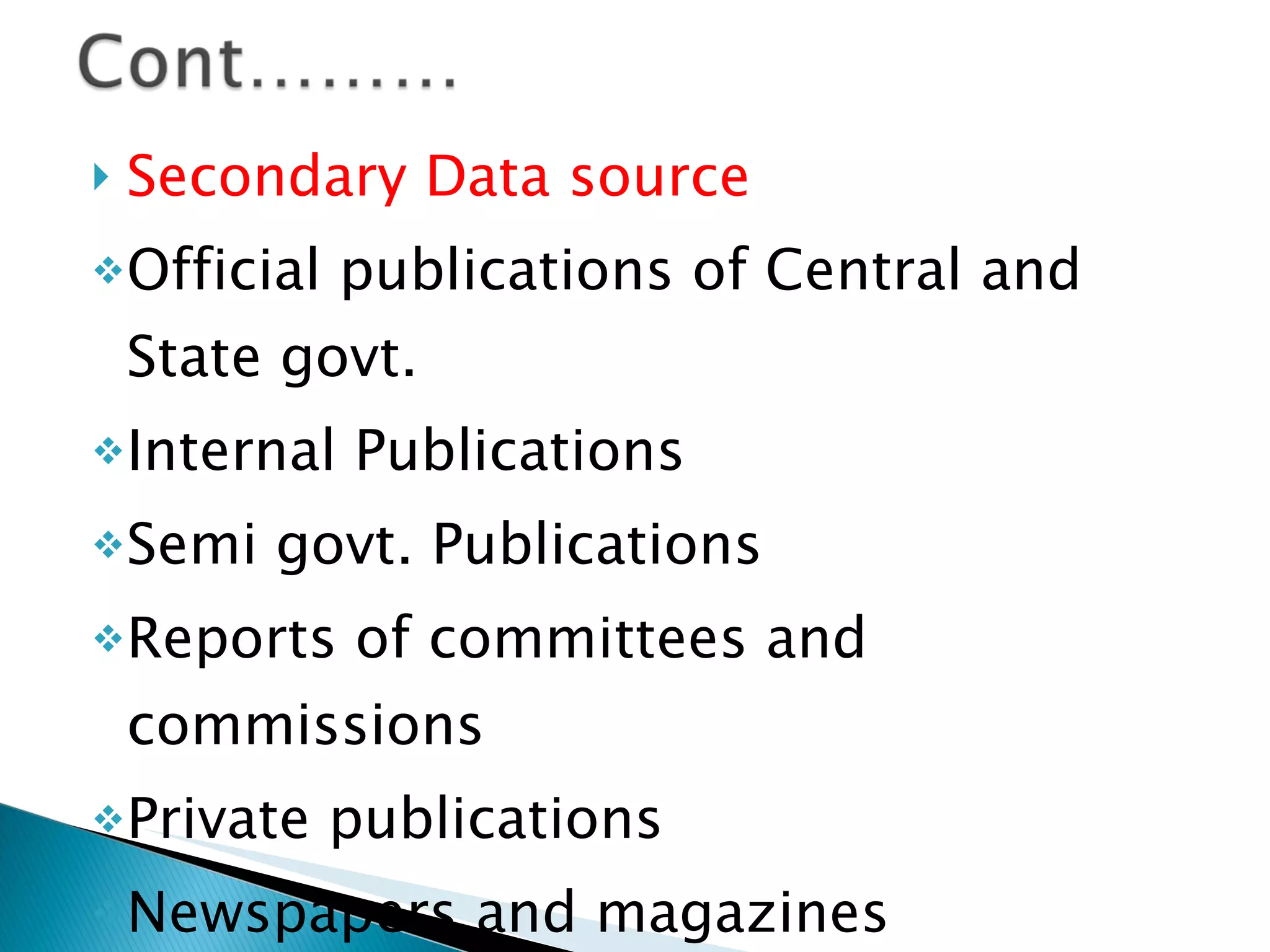 Collection Classification And Presentation Of Data Ppt Databases Computer Software And