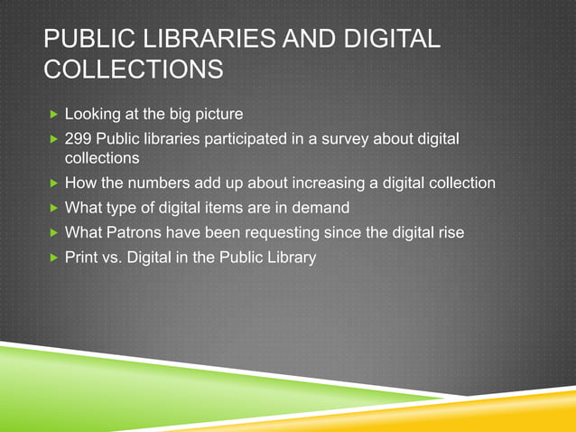 Collection development in digital libraries | PPTX