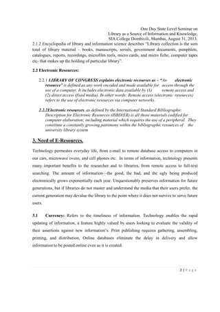 Collection development of e-resources | PDF