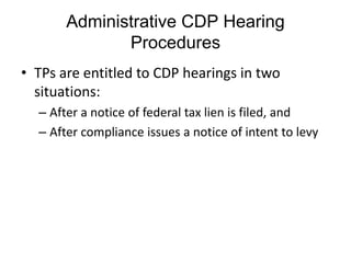 Collection Due Process Procedures | PPTX