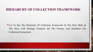 Collection framework | PPT