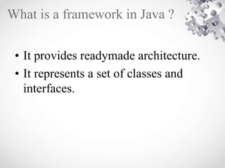 Collection framework | PPT | Programming Languages | Computing