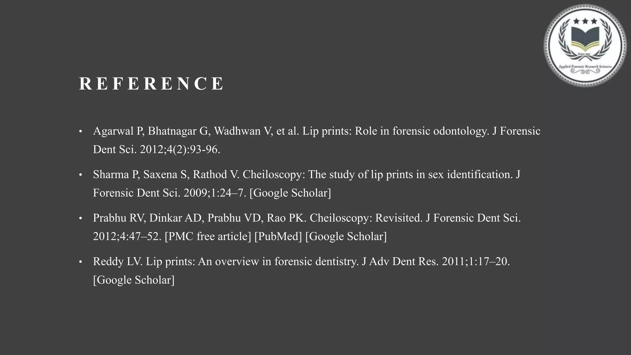 Collection, Identification & Comparison of Lip prints | PPTX