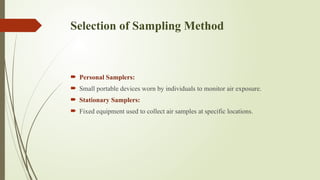 Collection of air sample and analysis.pptx
