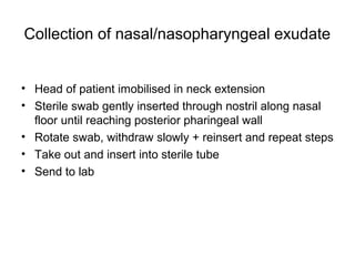 Collection of biological specimens for microbiology tests | PPT