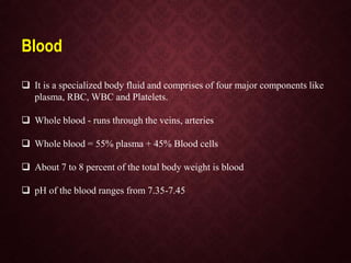 Collection of blood, serum & plasma | PPT