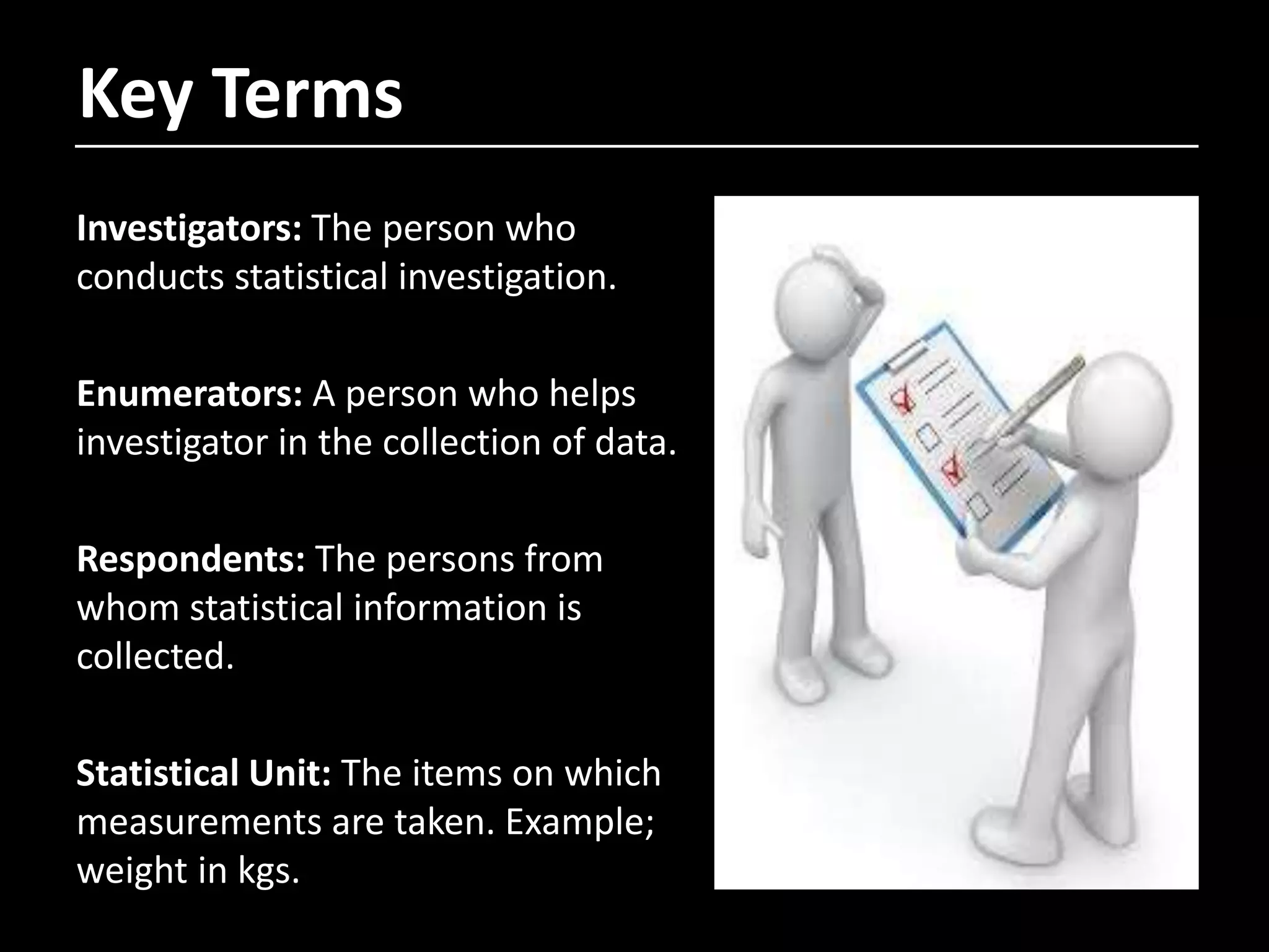Collection of Data - Class 11 - Statistics | PPTX