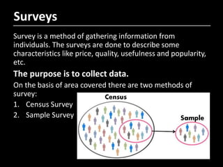 Collection of Data - Class 11 - Statistics | PPTX