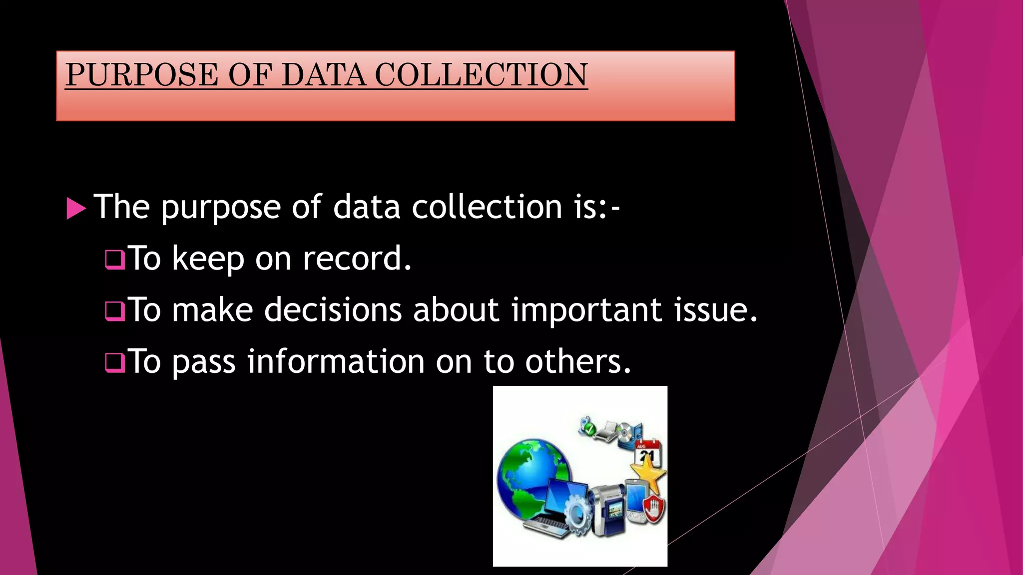 Collection of data | PPTX | Science