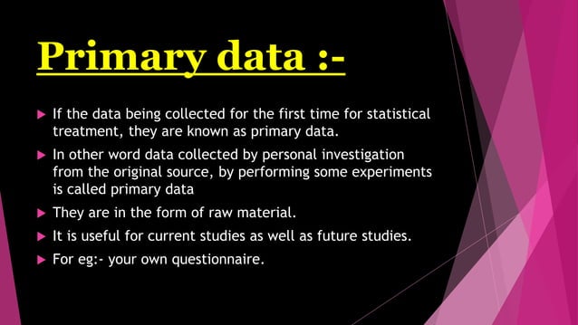 Collection of data | PPTX | Science