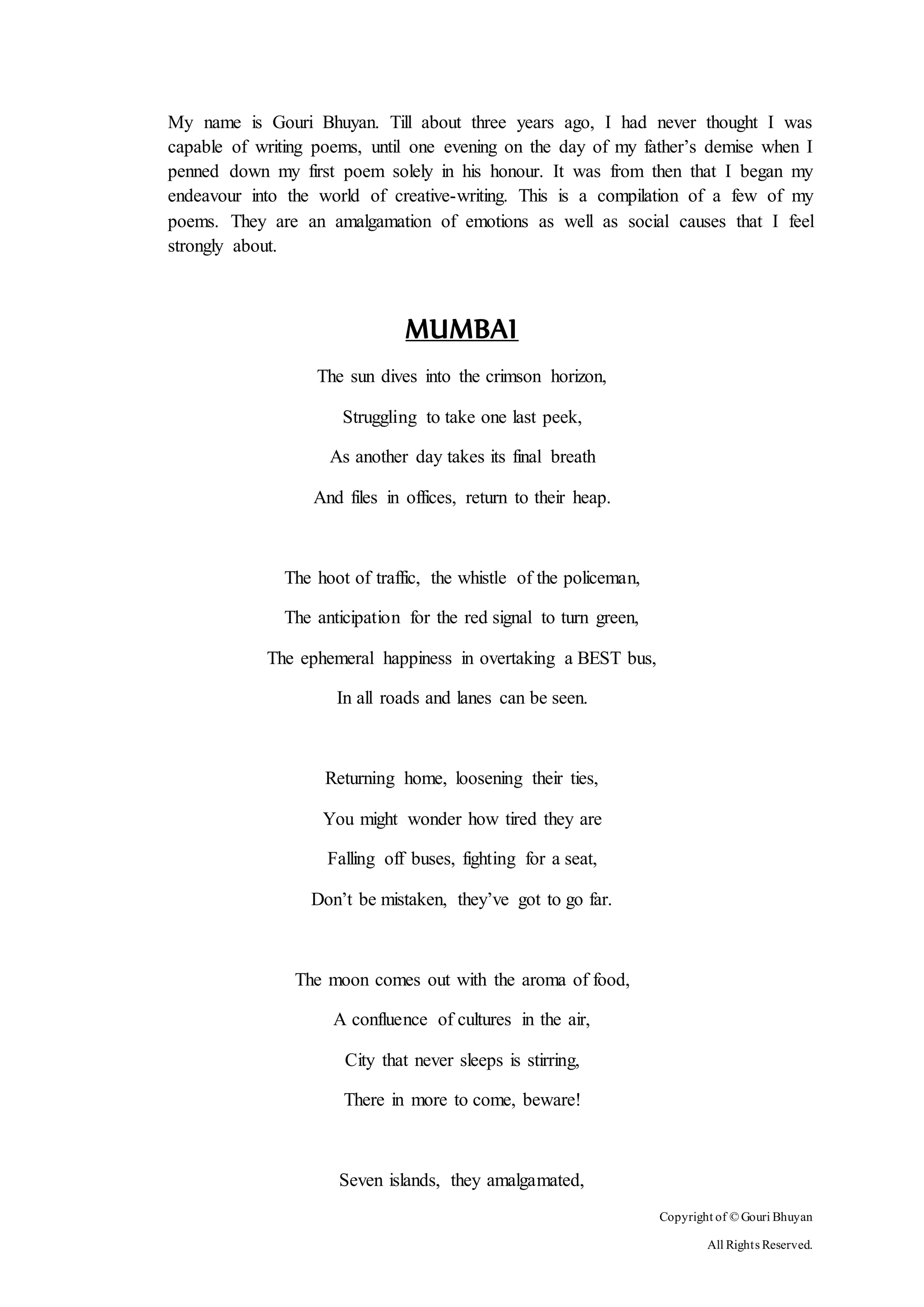 Collection of poems | PDF