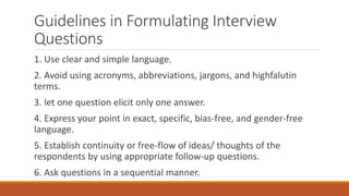 Collection of Quantitative Data | PPTX