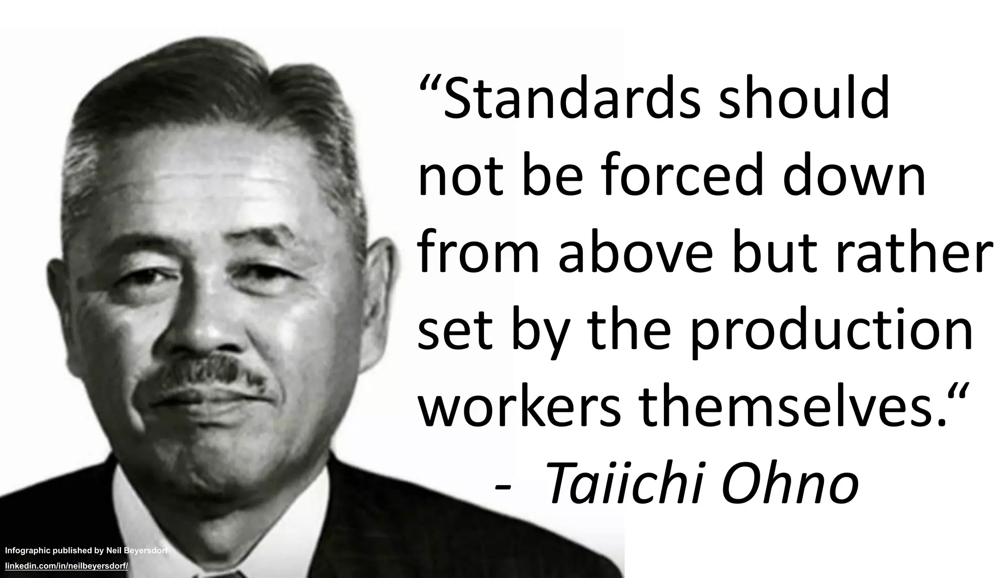 A Collection of Quotes from Taiichi Ohno | PDF