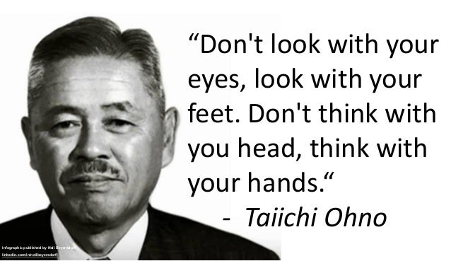 A Collection of Quotes from Taiichi Ohno