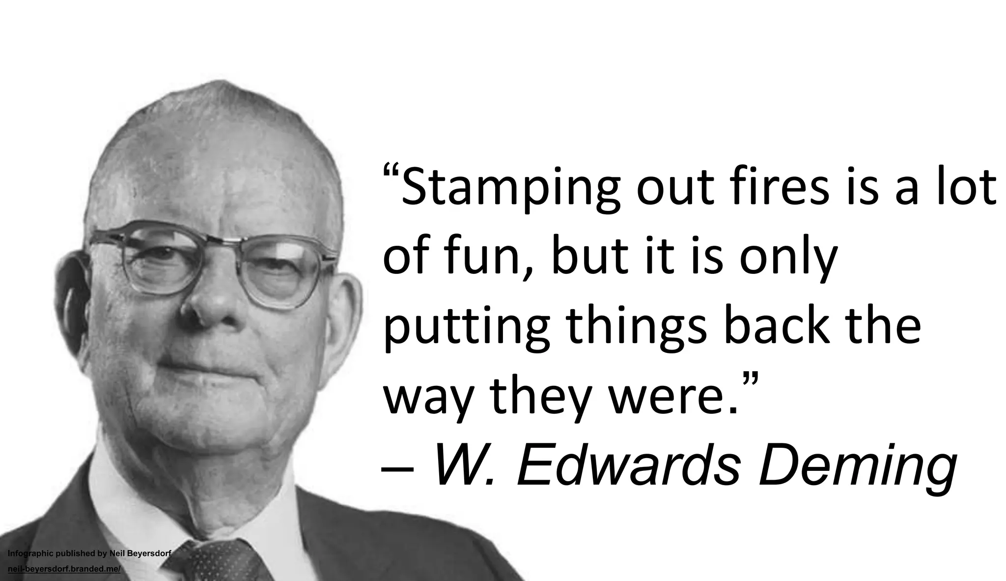 A Collection of Quotes from W. Edwards Deming | PDF