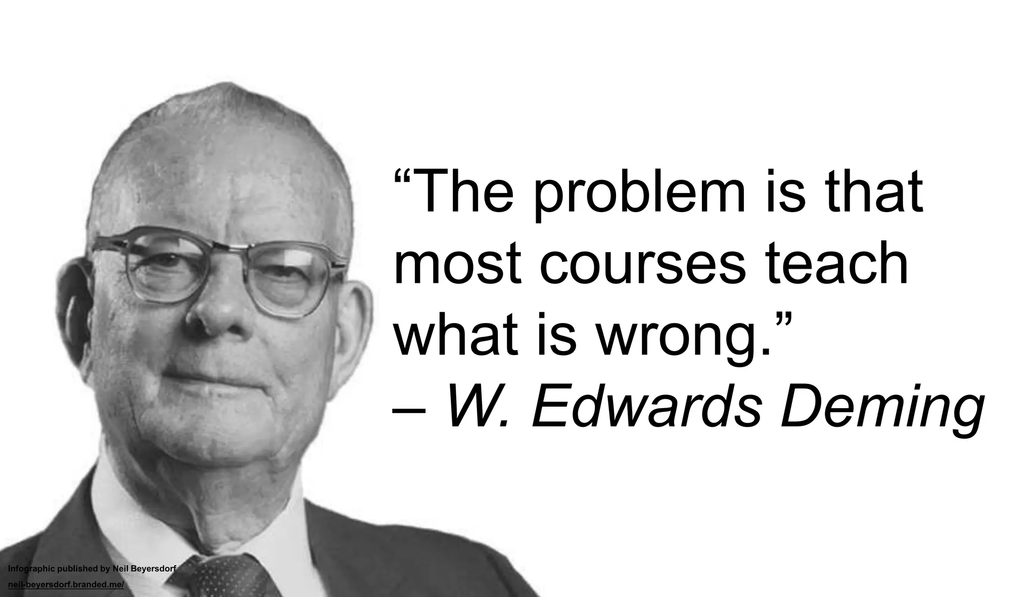 A Collection of Quotes from W. Edwards Deming | PDF