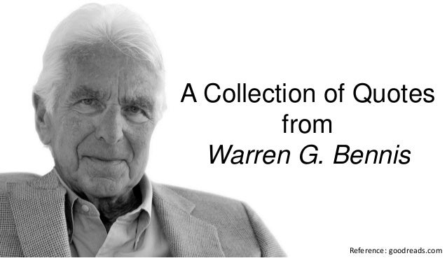 Warren Bennis Quotes. QuotesGram
